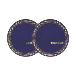 Technics Slipmats - Strobe Blue (Pair)