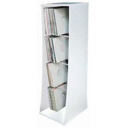 Sefour Vinyl Storage Unit White DJ Equipment