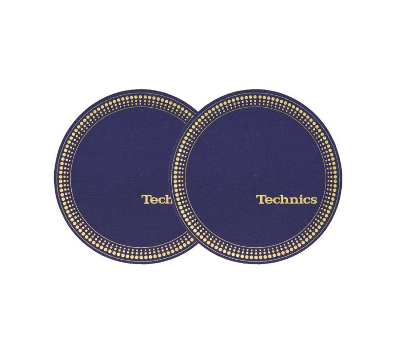 Technics Slipmats - Strobe Blue (Pair)