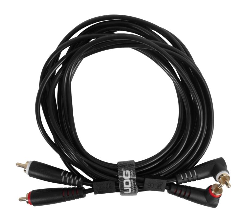 UDG RCA Straight - RCA Angled Audio Cable 3m